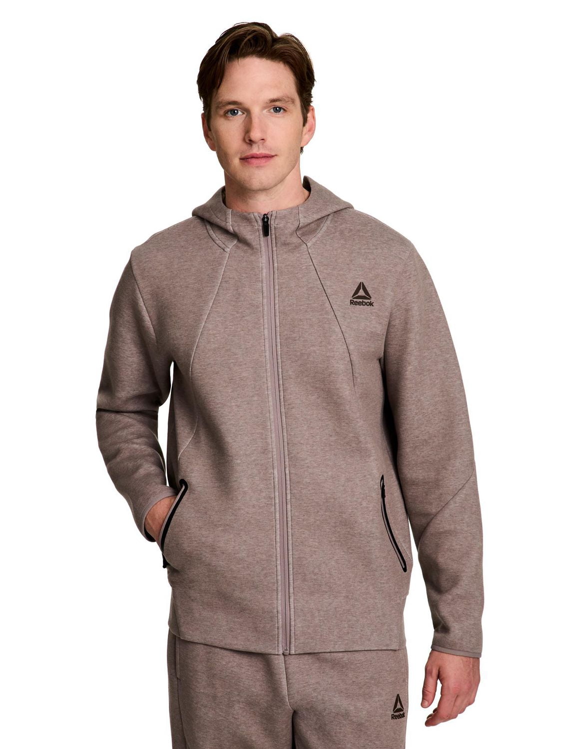 Click here for Reebok Mens Momentum Zippered Hoodie L prices