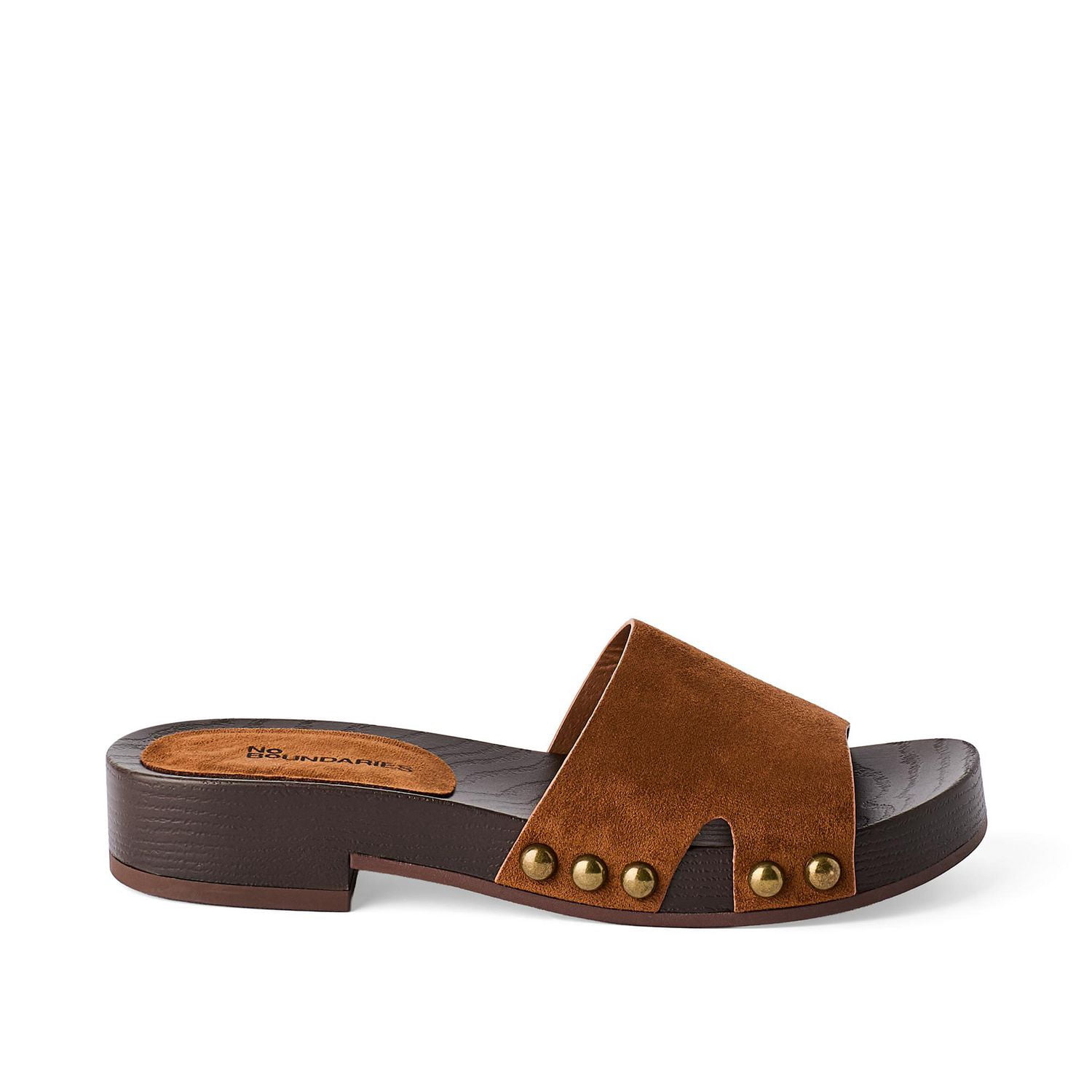 Click here for No Boundaries Womens Studded Slide Sandals 9 prices