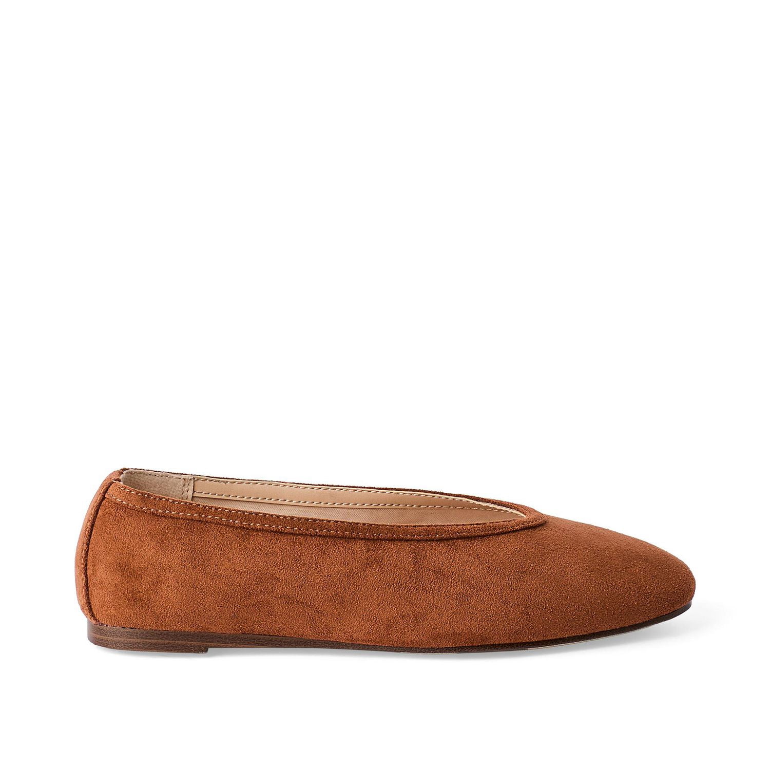 Click here for Madden Nyc Womens Faux Suede Ballet Flats 8 prices