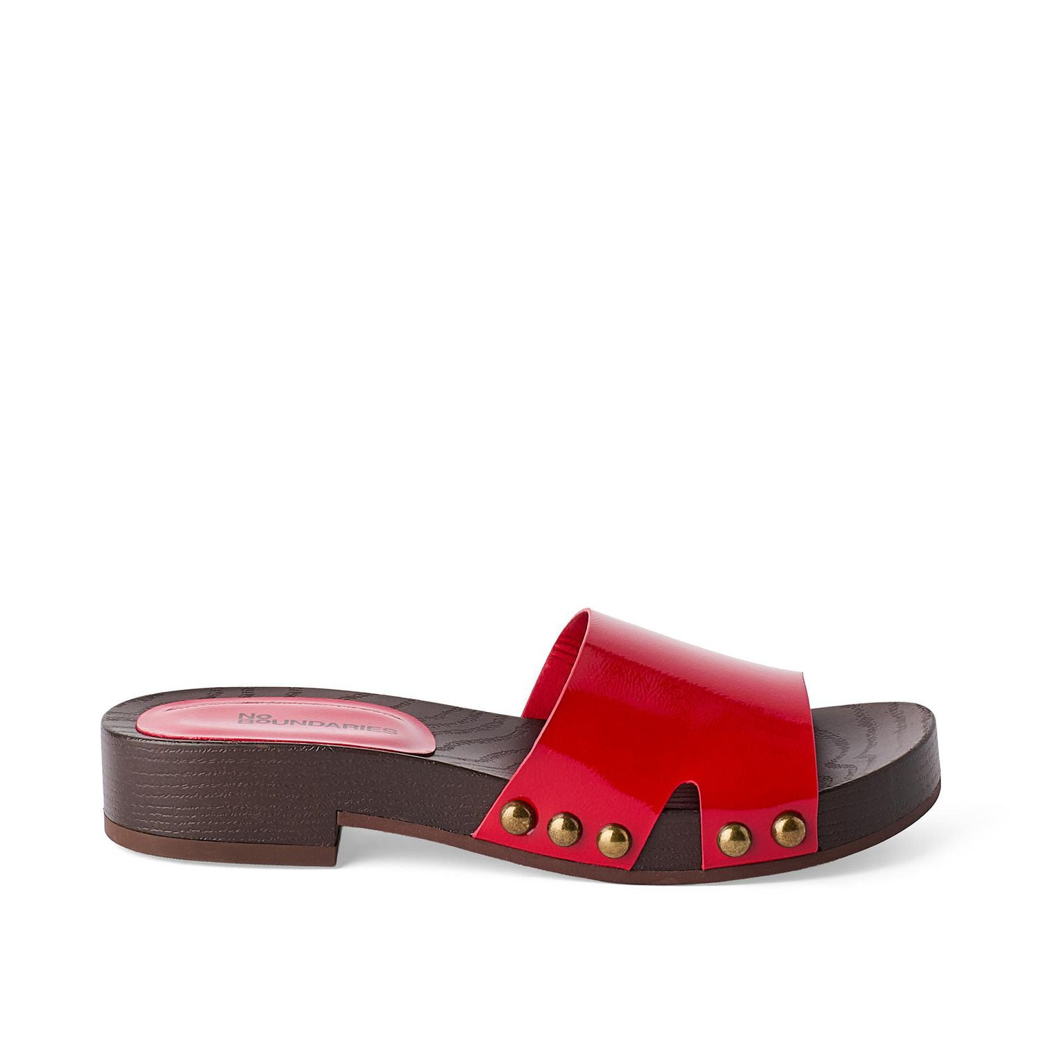 Click here for No Boundaries Womens Studded Slide Sandals 6 prices