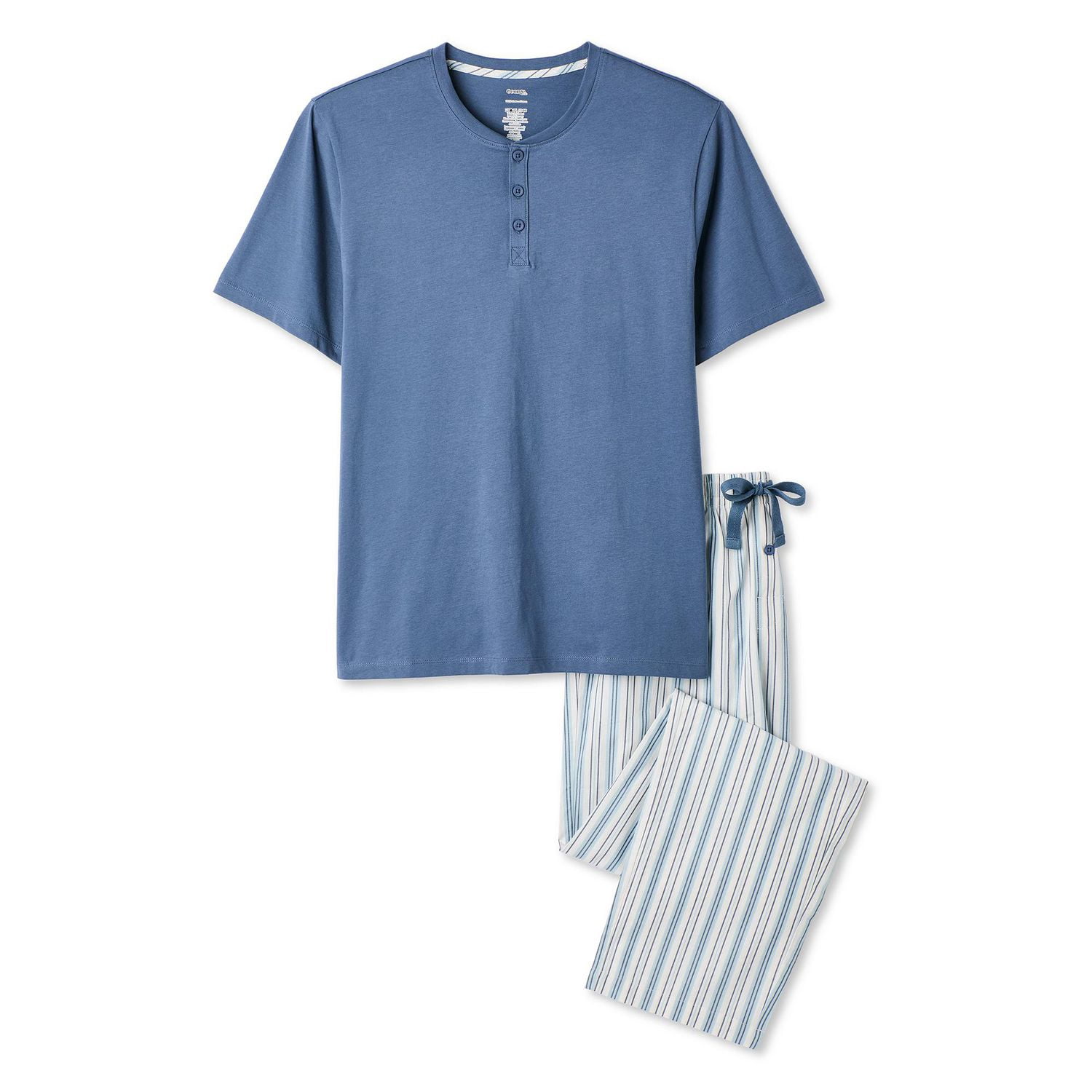 Click here for George Mens Two Piece Pajama Set L prices