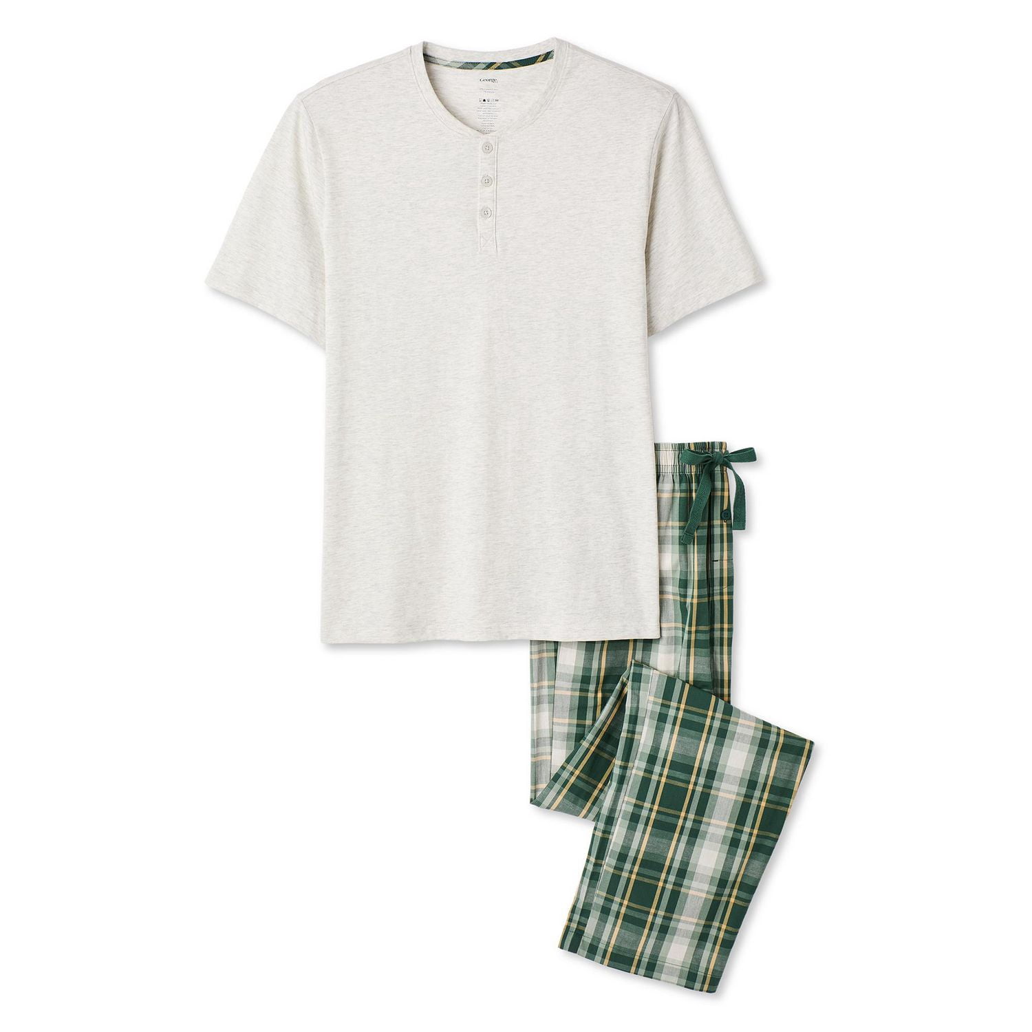 Click here for George Mens Two Piece Pajama Set M prices