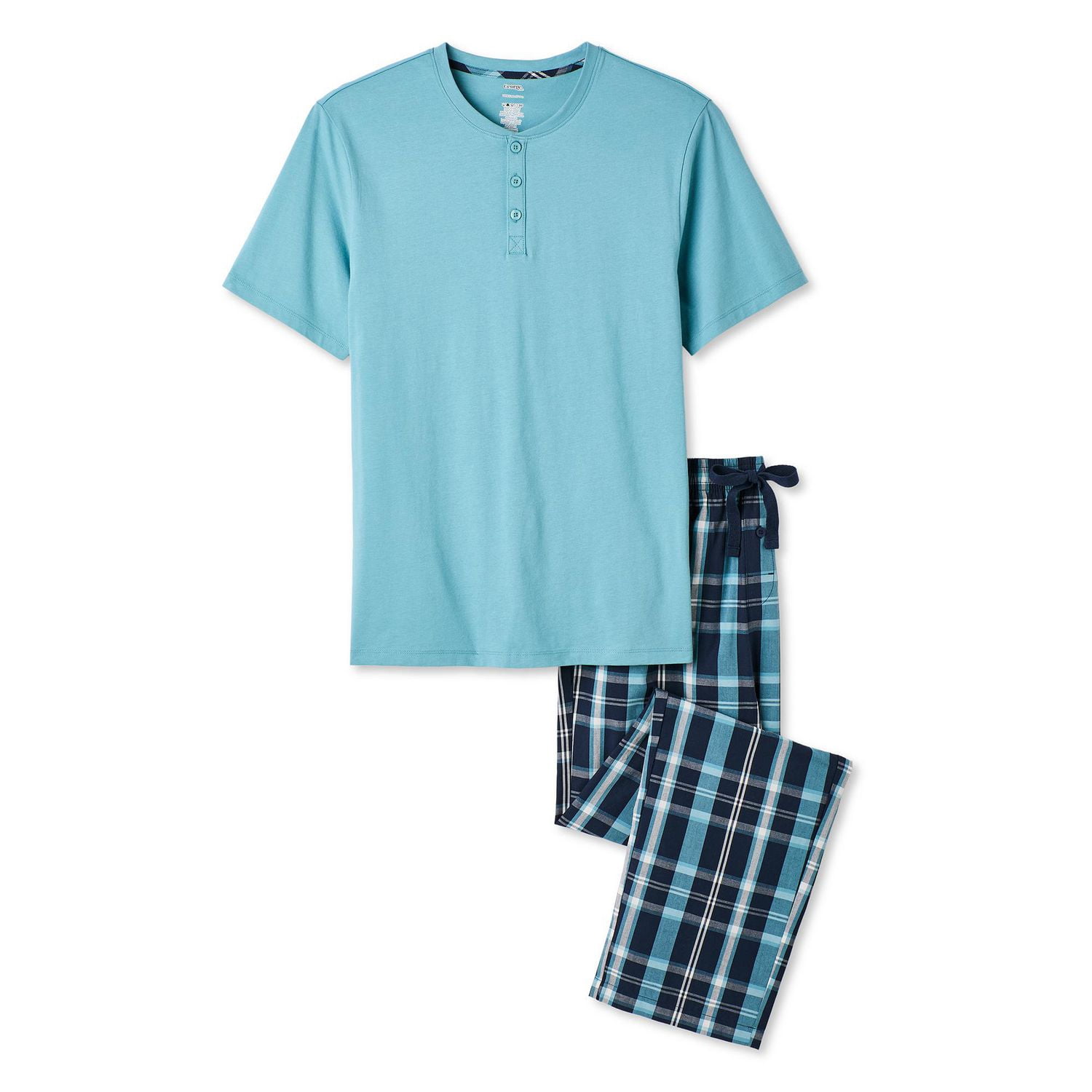 Click here for George Mens Two Piece Pajama Set L prices
