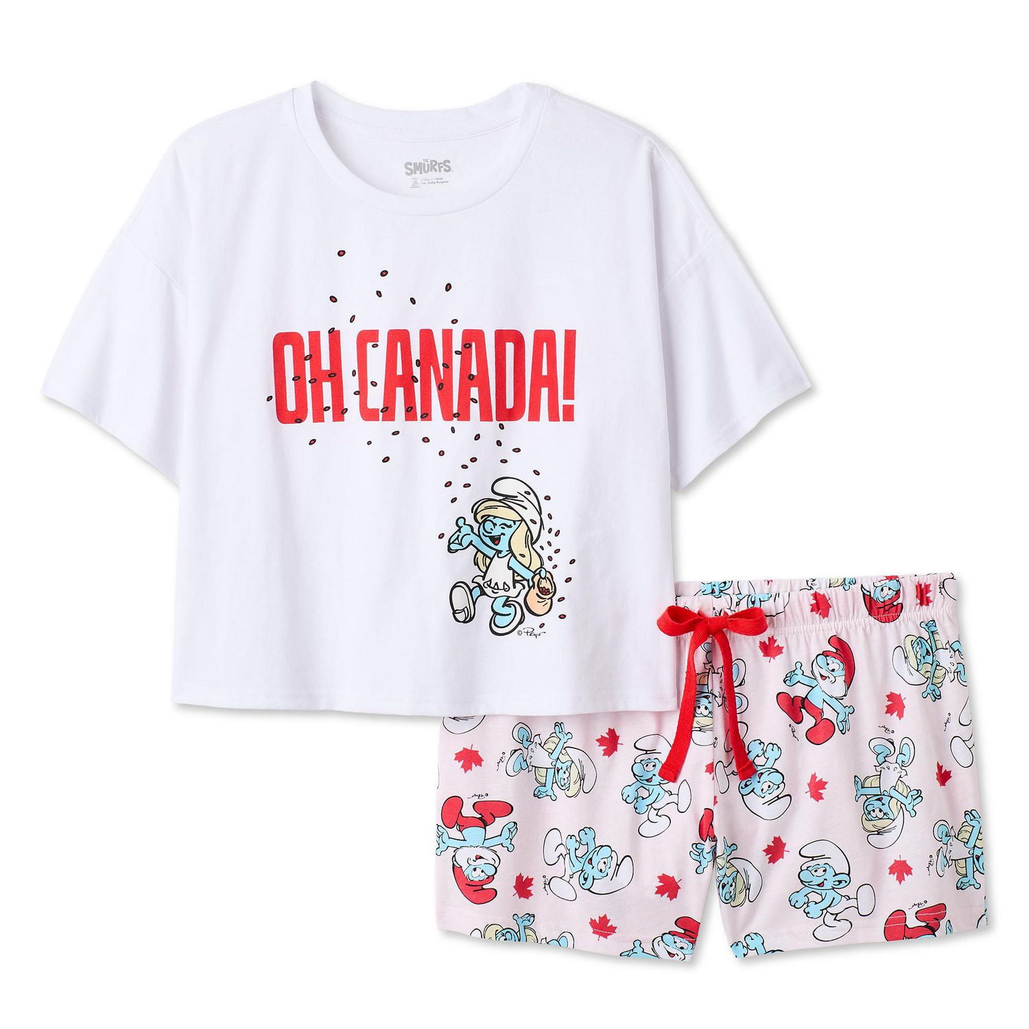 Click here for The Smurfs Womens Two Piece Pajama Set S prices
