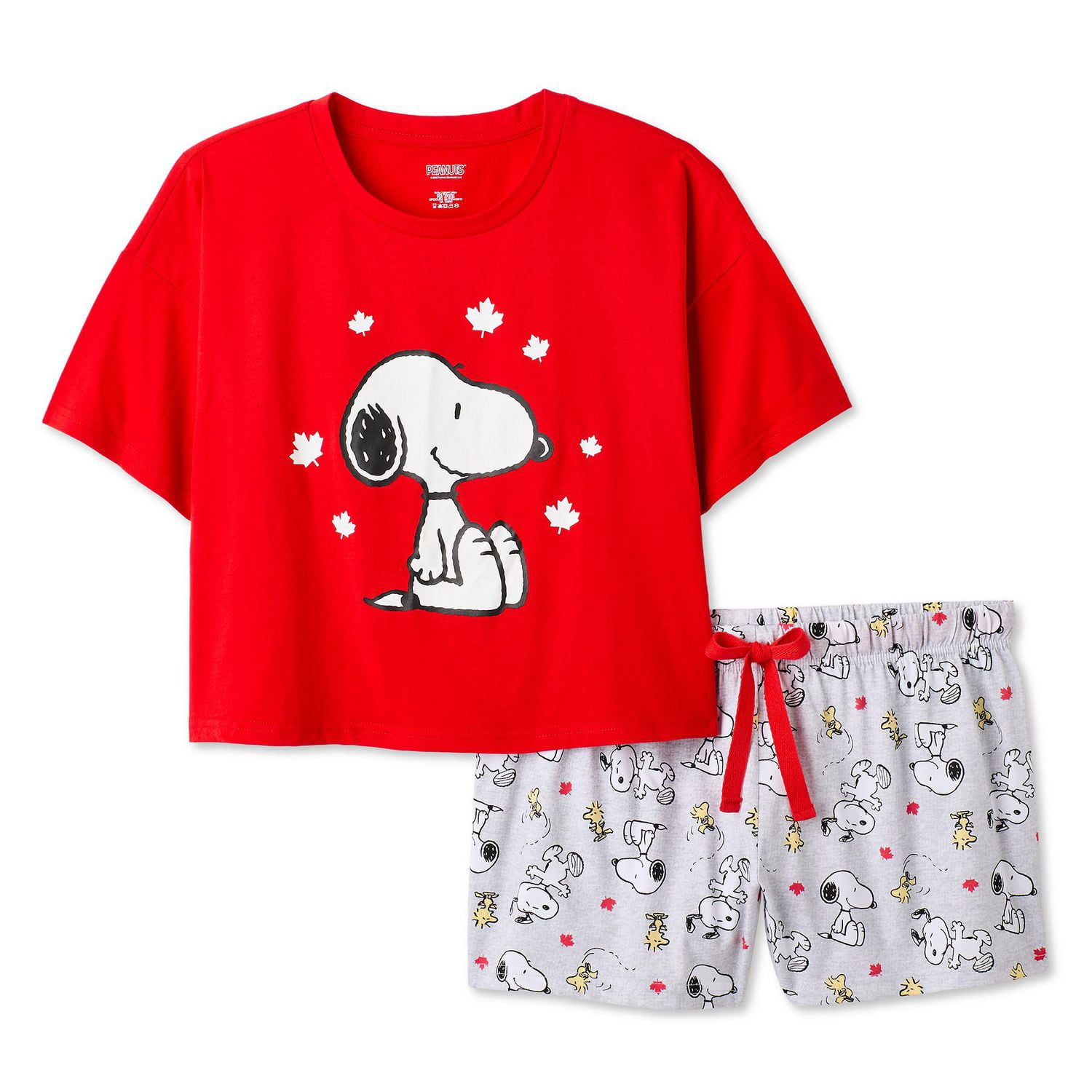 Click here for Peanuts Womens Two Piece Snoopy Pajama Set M prices