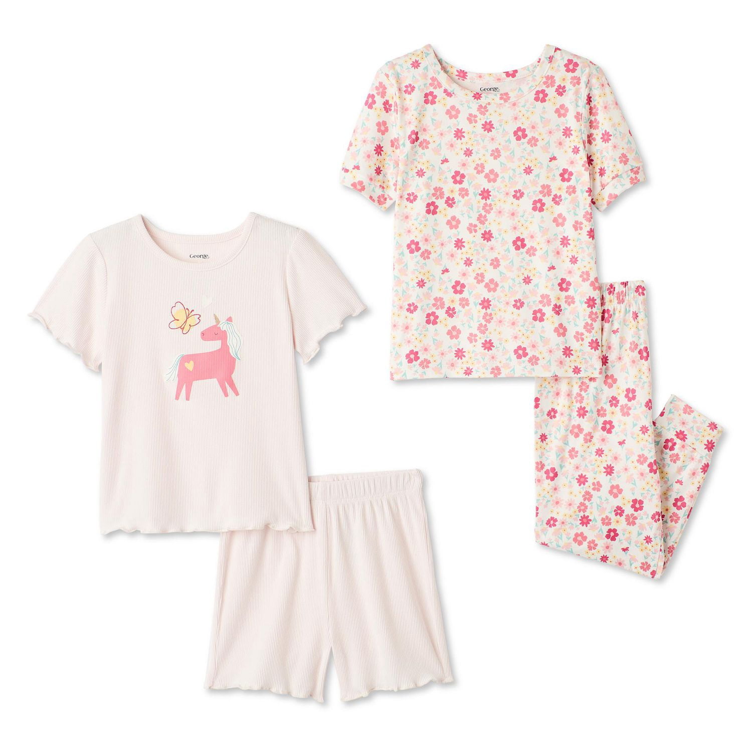 Click here for George Toddler Girls Pajama Set 2-Pack 4t prices