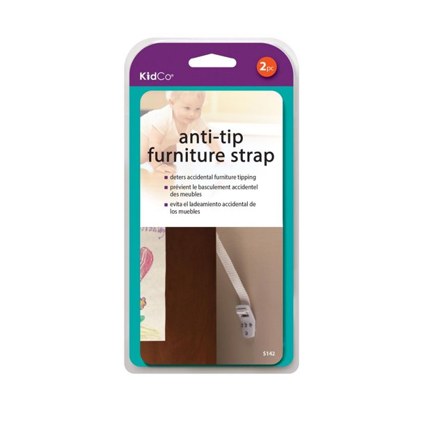 KidCo Anti-Tip Furniture Straps 2/Pkg - Walmart.ca