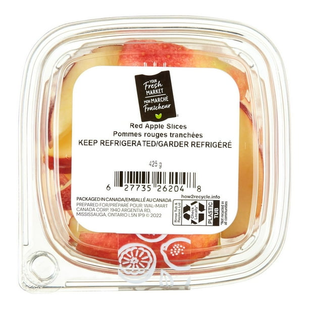 Your Fresh Market Red Apple Slices, 425 g - Walmart.ca