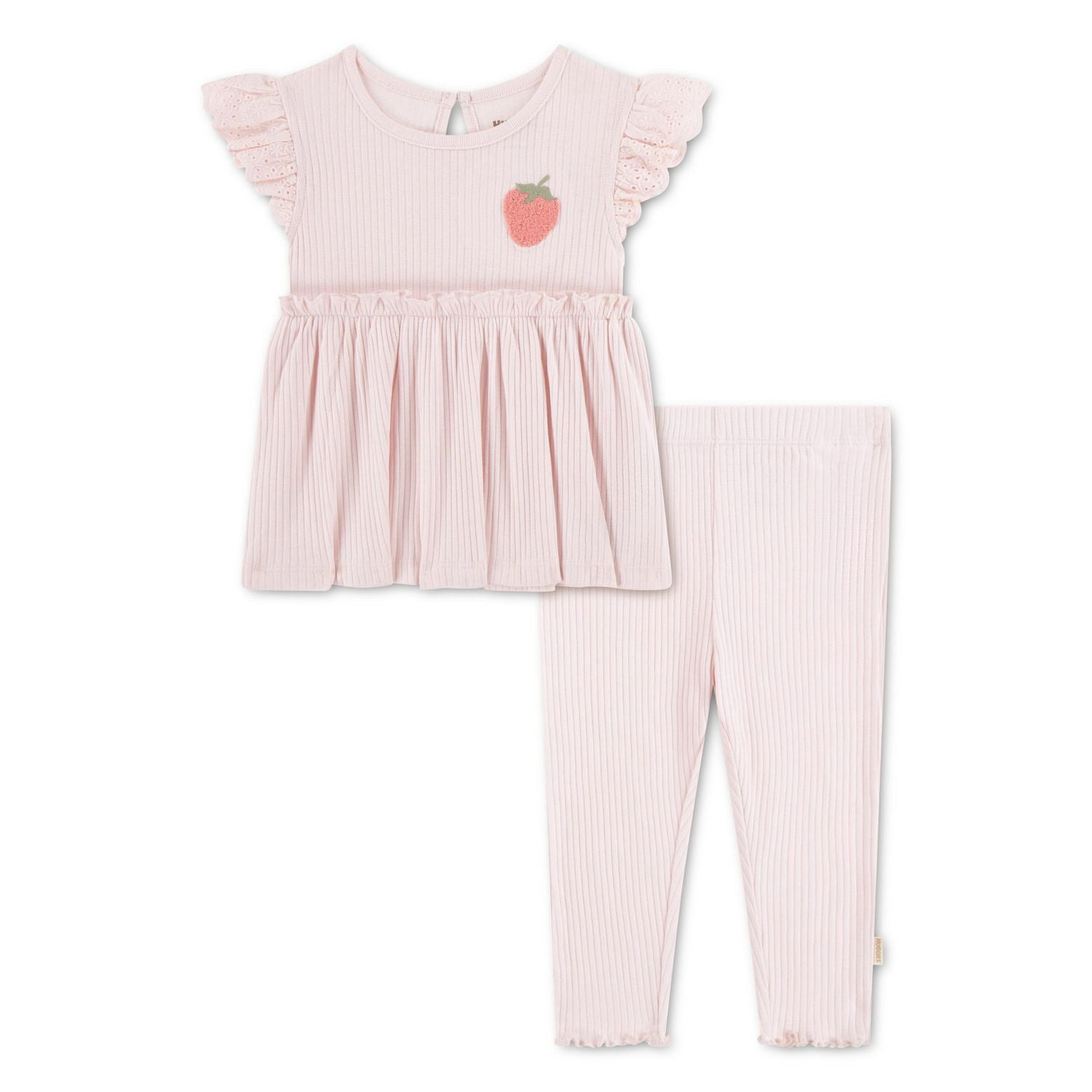Click here for Huggies Happy Hugs Rib Knit 2-Piece Set 18 Months prices