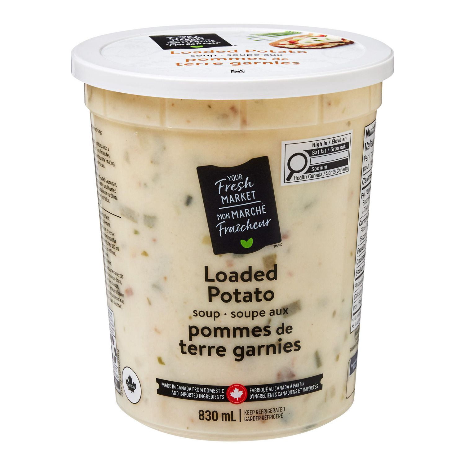 Click here for Your Fresh Market Loaded Potato Soup prices