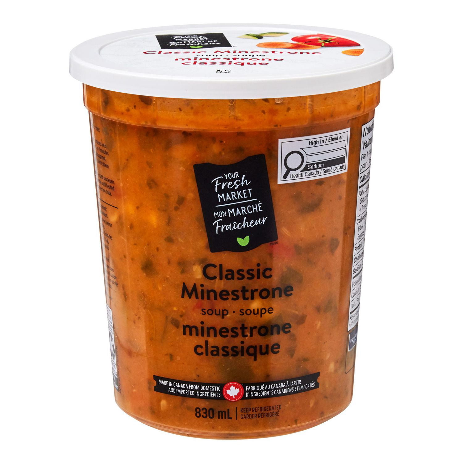 Click here for Your Fresh Market Classic Minestrone Soup prices