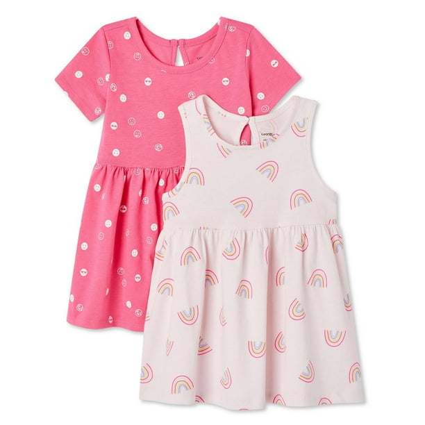 George Baby Girls' Dress 2-Pack - Walmart.ca