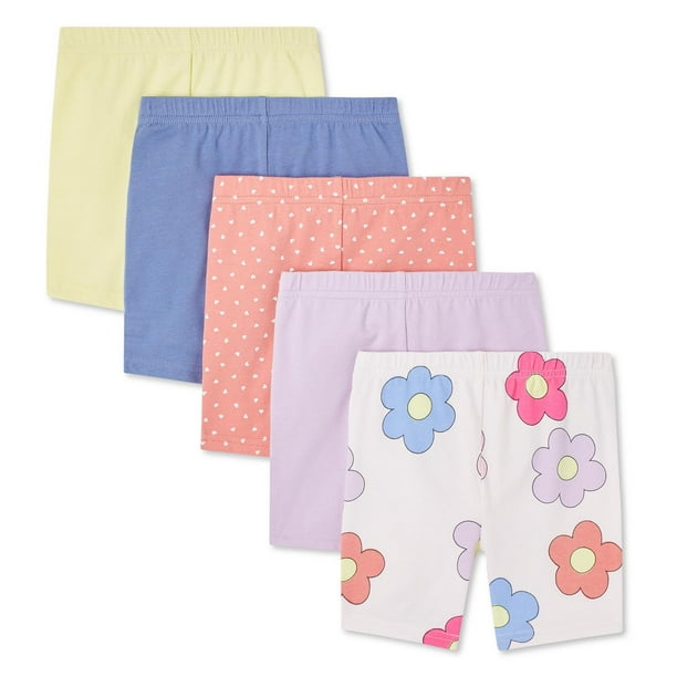 George Toddler Girls' Bike Short 5-Pack - Walmart.ca