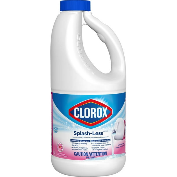 Clorox® Splash-less™ Concentrated Bleach, Wild Blossom, - Walmart.ca