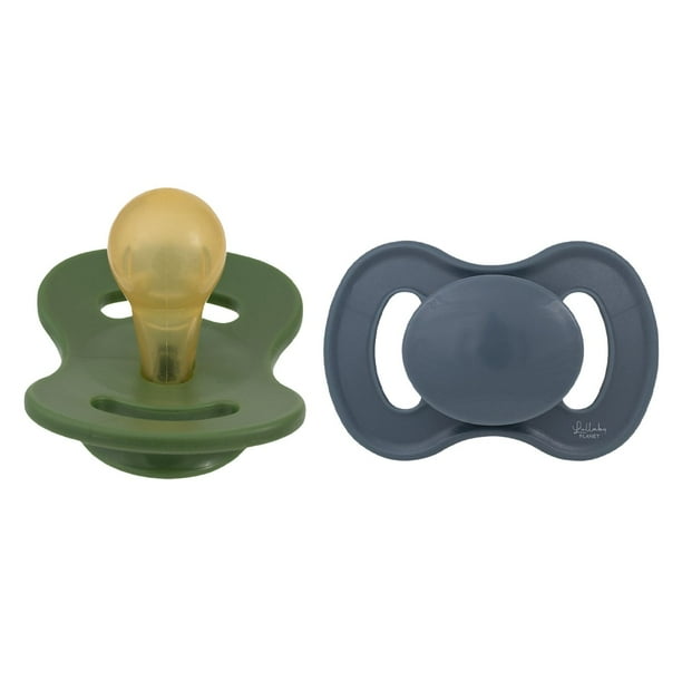 Lullaby Planet Pacifiers 2 Pack | Adorable Round Latex Design ...