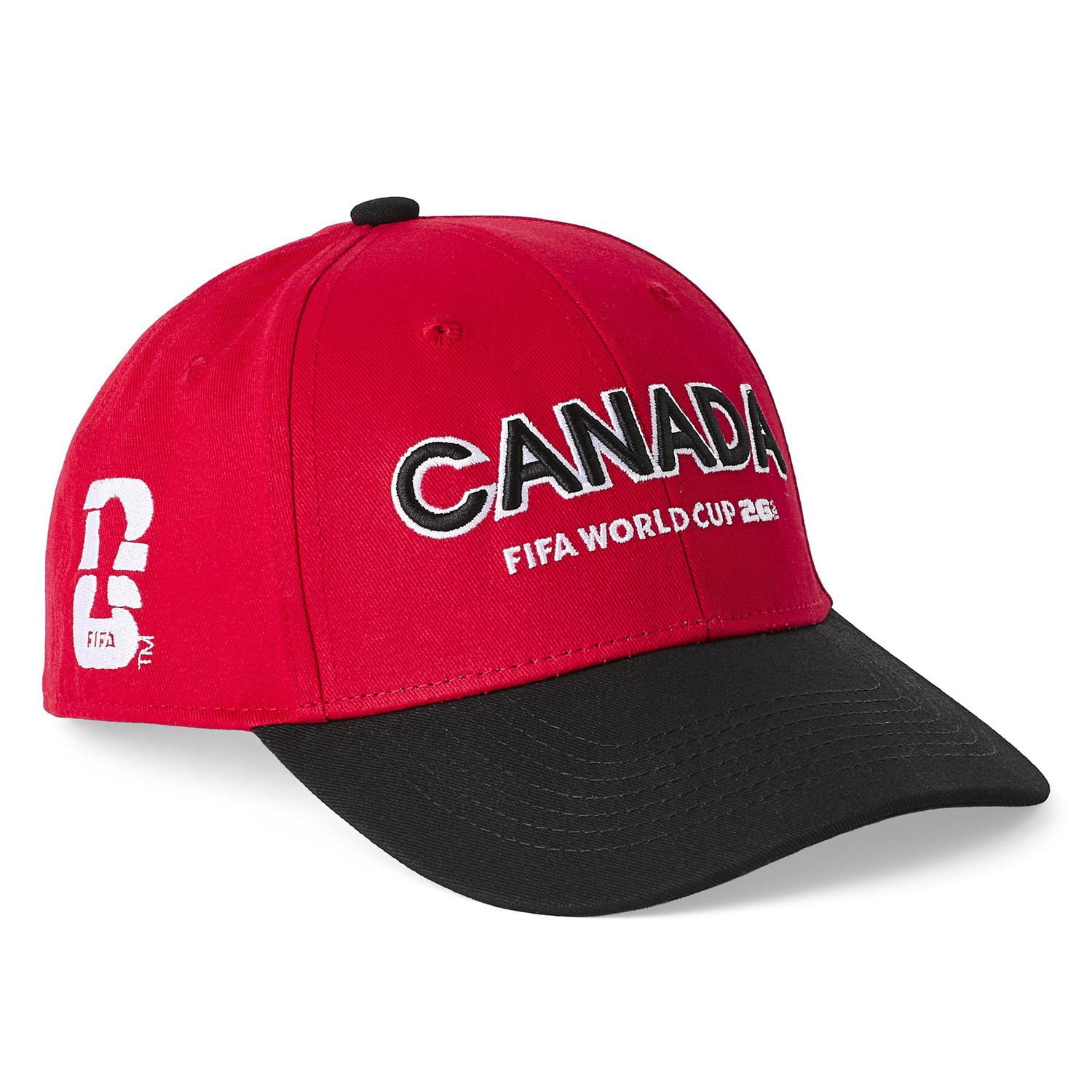 Click here for Fifa Mens World Cup 2026 Canada Baseball Cap One S... prices