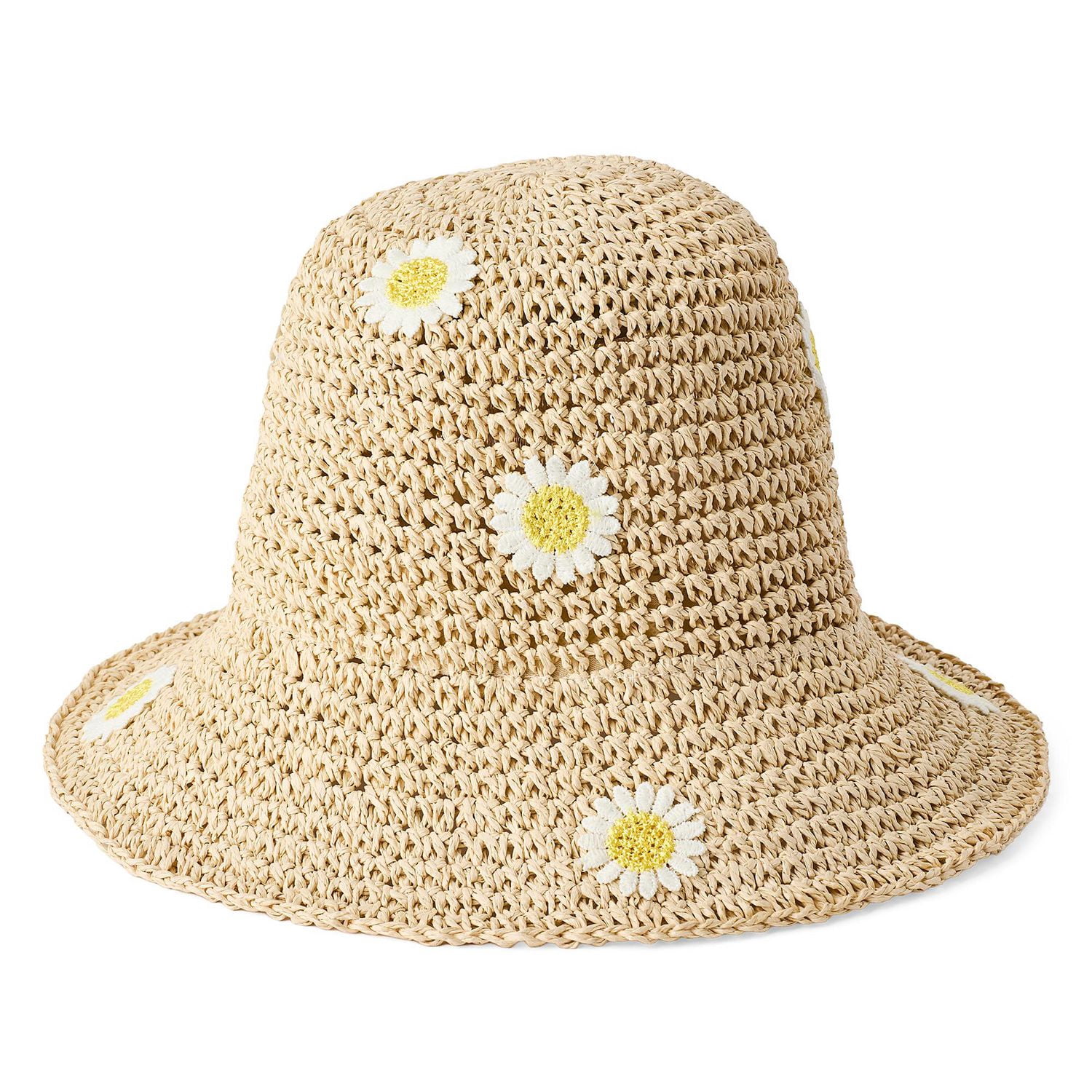 Click here for Time And Tru Womens Crochet Bucket Hat One Size prices