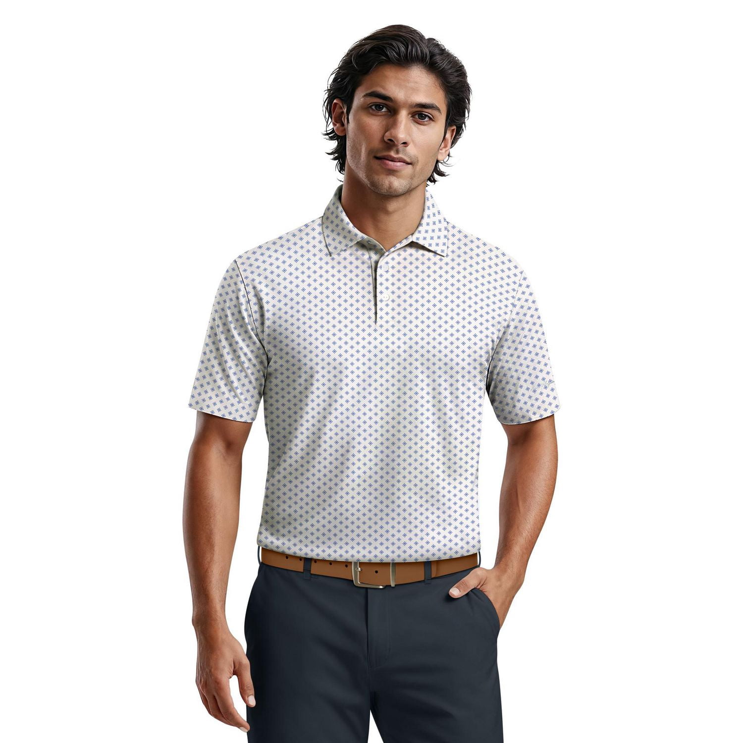 Click here for Ben Hogan Performance Mens Gentleman Geo Print Sho... prices