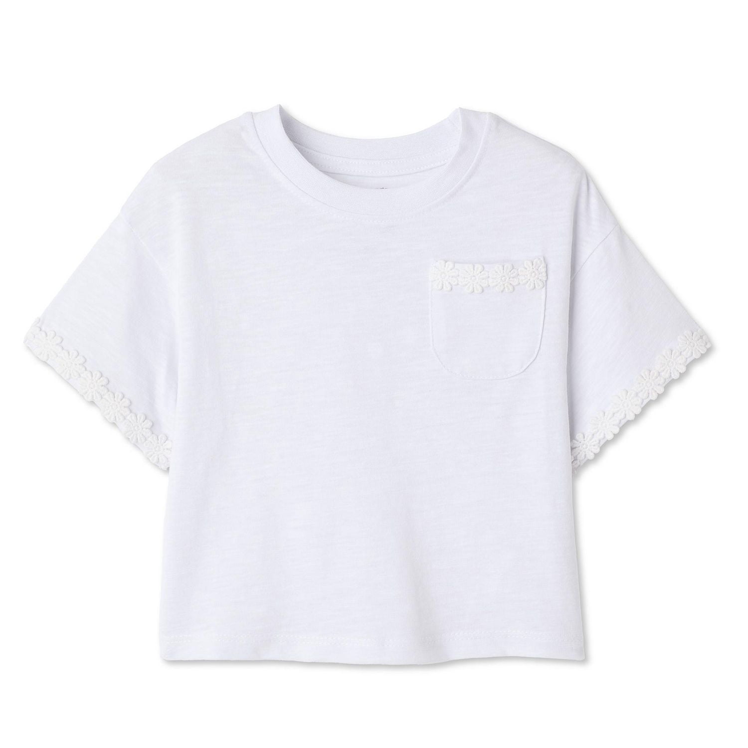 Click here for George Toddler Girls Daisy Trim T-Shirt 3t prices