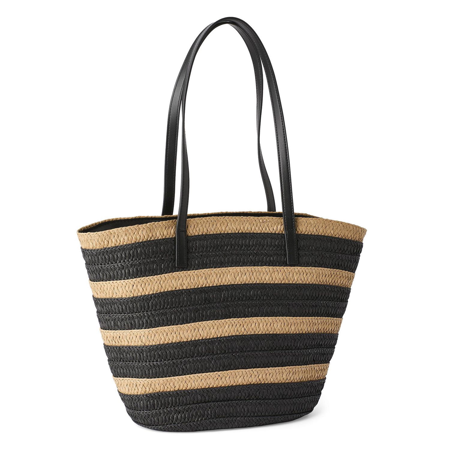 Click here for Time And Tru Womens Coastal Stripe Tote One Size prices