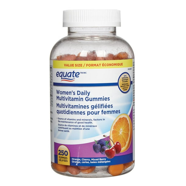 Equate Women's Daily Adult Gummy Vitamins - Walmart.ca