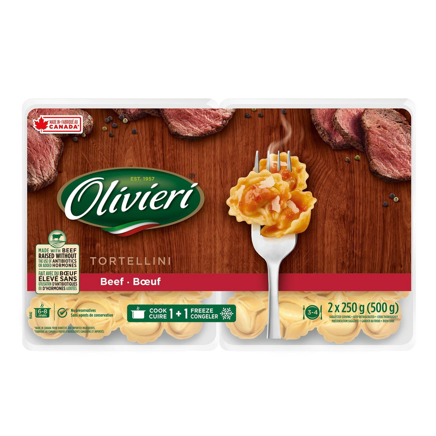 Click here for Olivieri Beef Tortellini prices