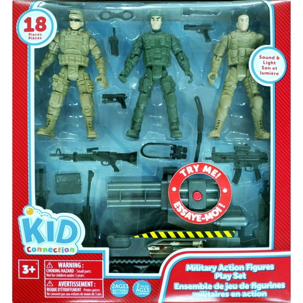 kid connection Military Action Figures Play Set - Walmart.ca