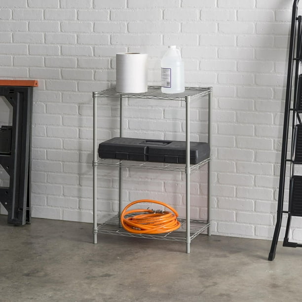 Tablette métallique à 3 niveaux, gris - Walmart.ca