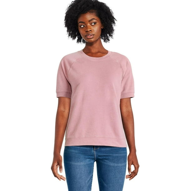 George Women's Short Sleeve Crew Neckline Top - Walmart.ca