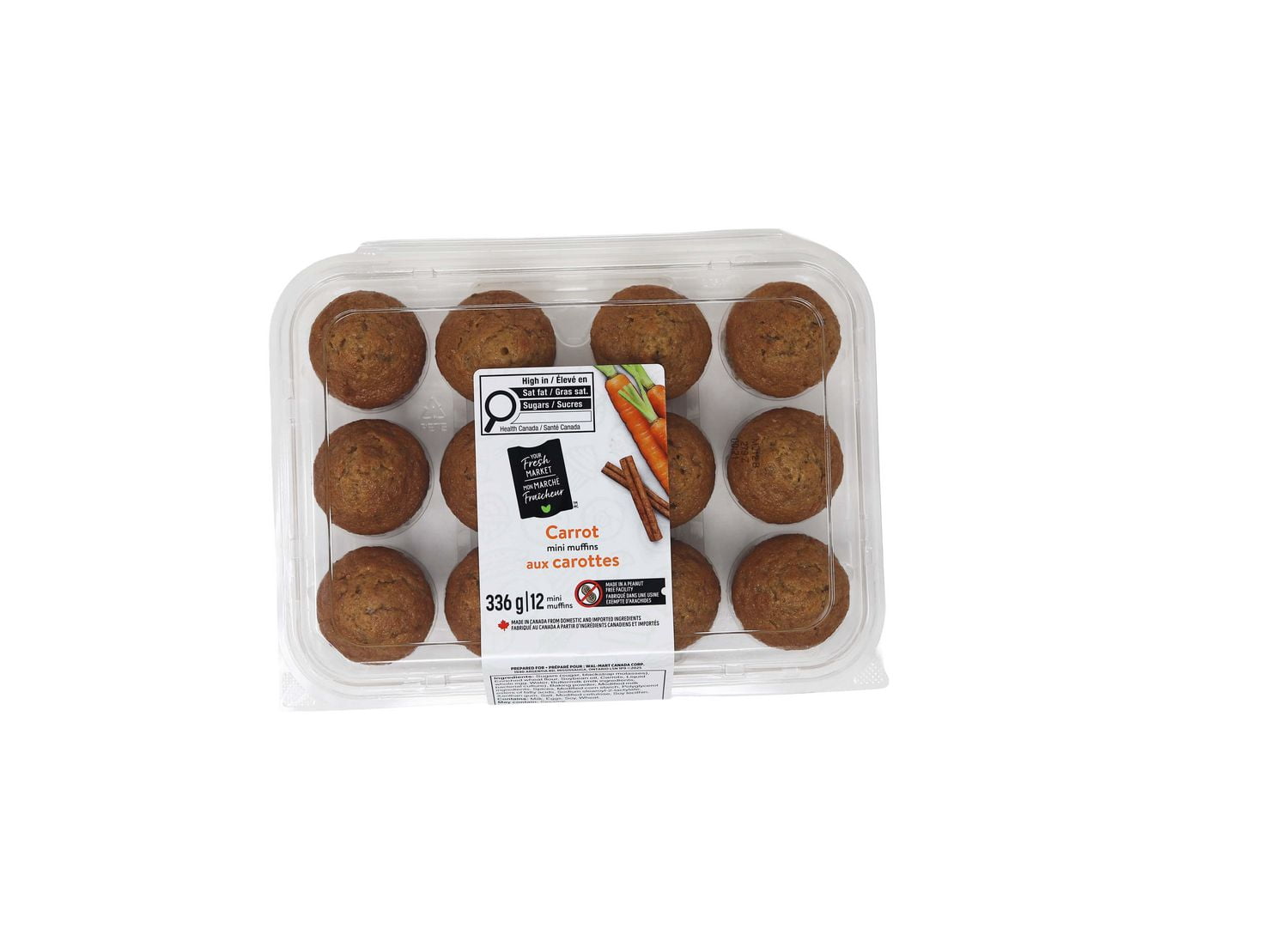 Click here for Your Fresh Market Carrot Mini Muffins prices