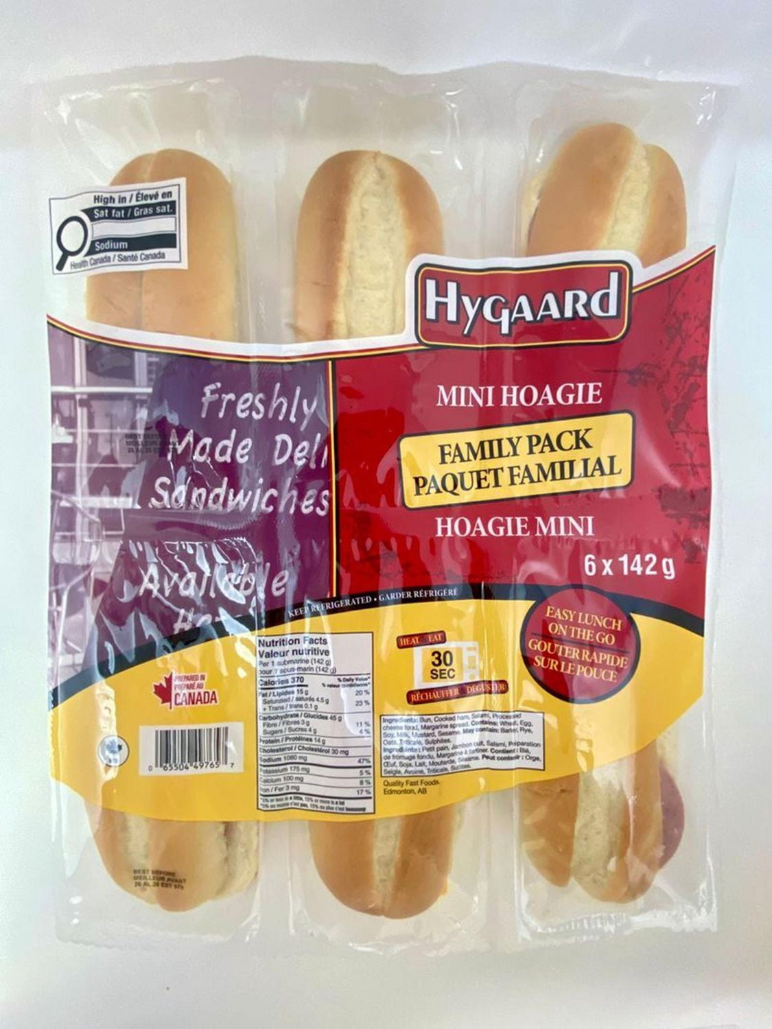 Click here for Hygaard Mini Hoagie Family Pack 6 Pack prices