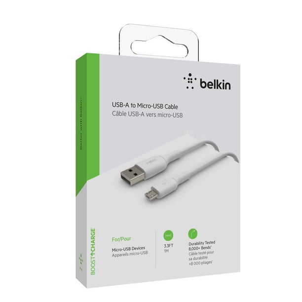 USB-A cable to micro-USB Boost-Charge - Walmart.ca