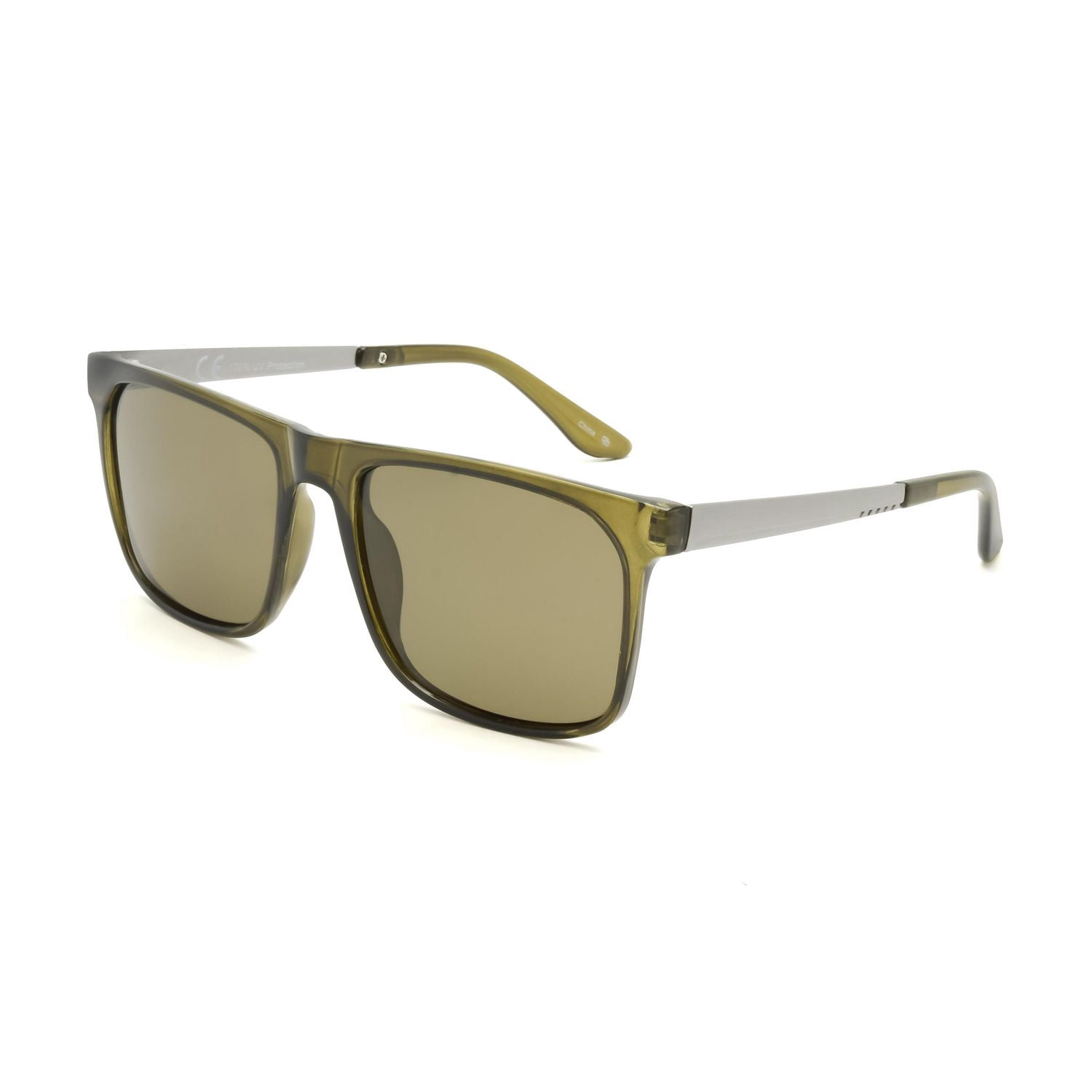 Click here for George Mens Polarized Olive Square Sunglasses One... prices