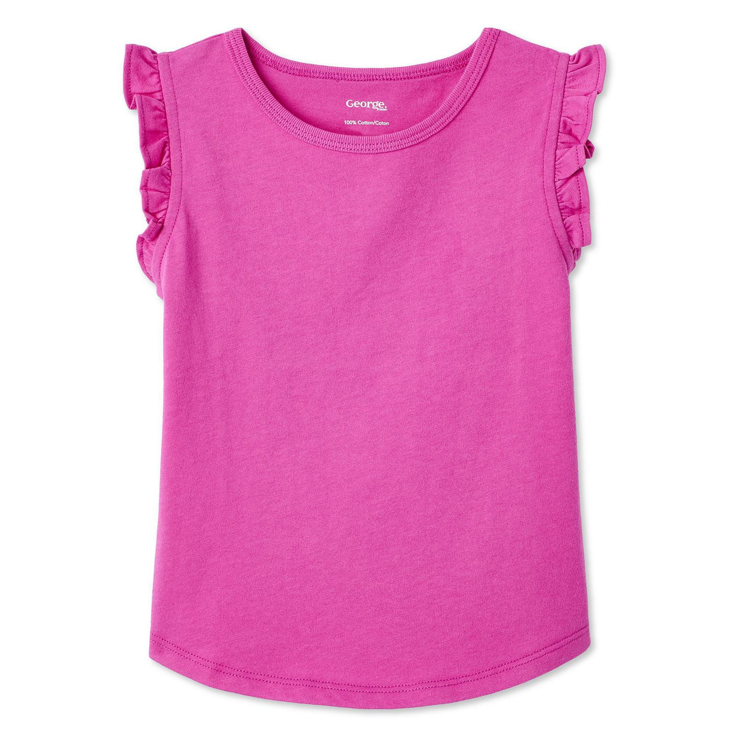 Click here for George Toddler Girls Flutter-Sleeve Top 3t prices