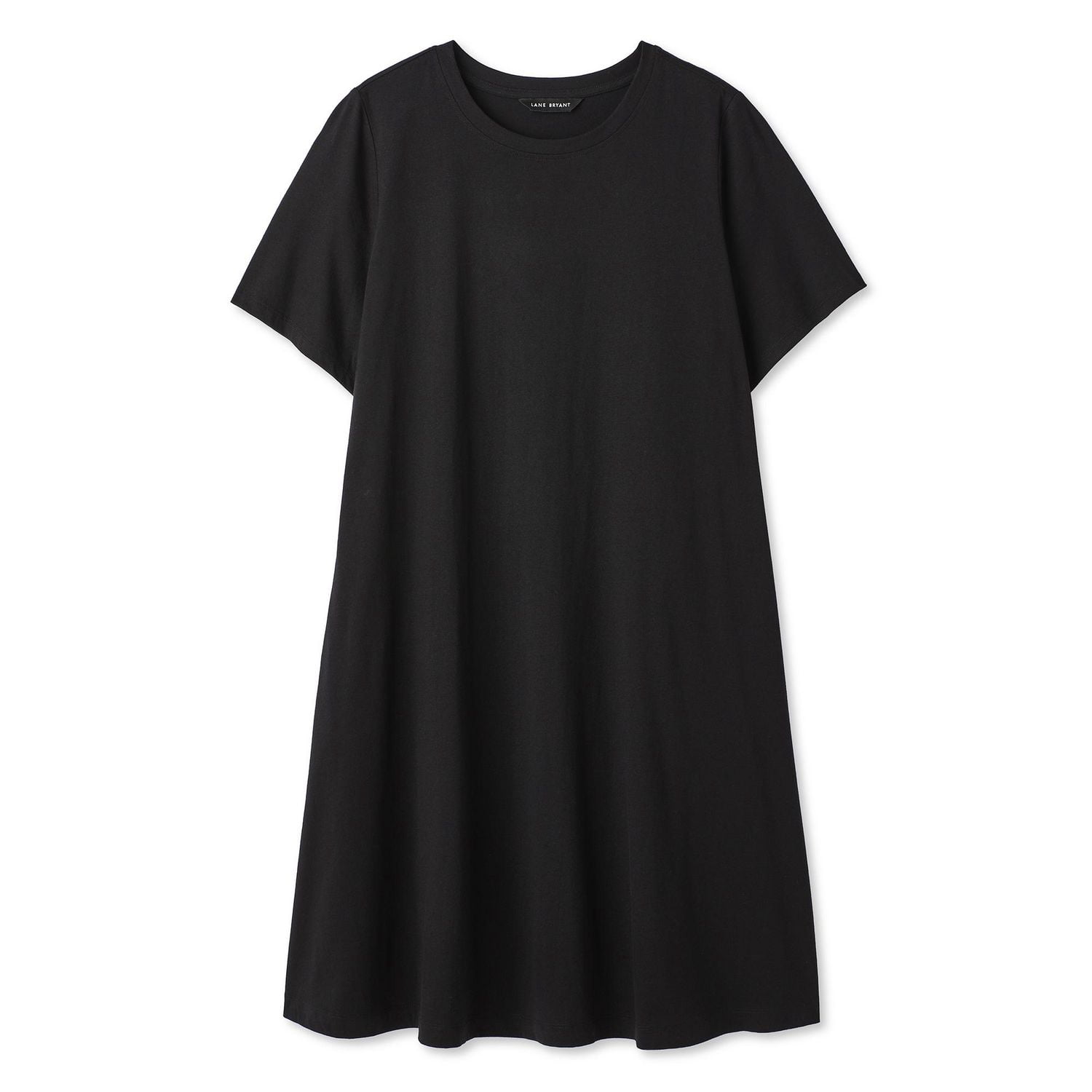 Click here for Lane Bryant Womens Plus Crew-Neck T-Shirt Dress 1x prices