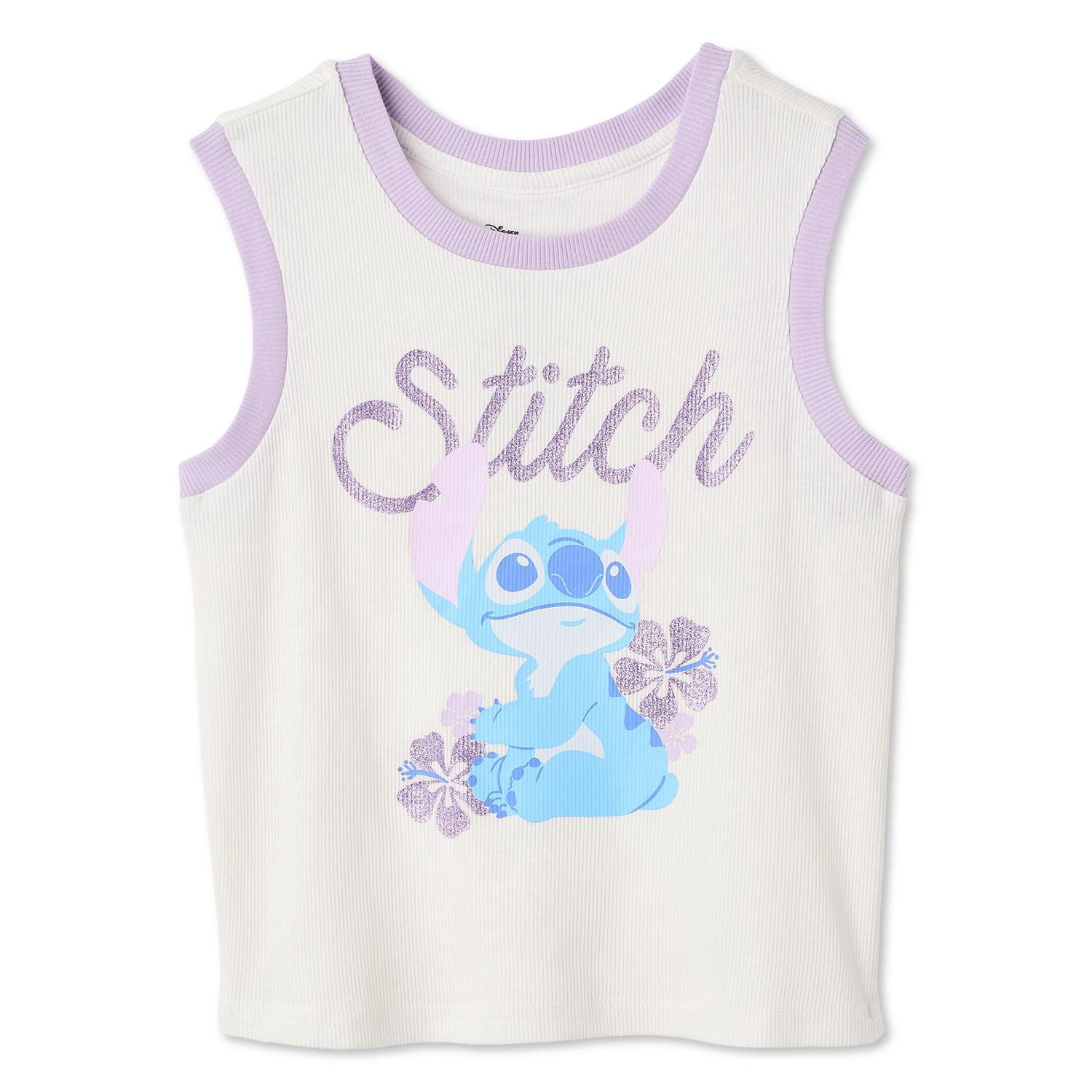 Click here for Disney Girls Stitch Rib Tank Top M prices