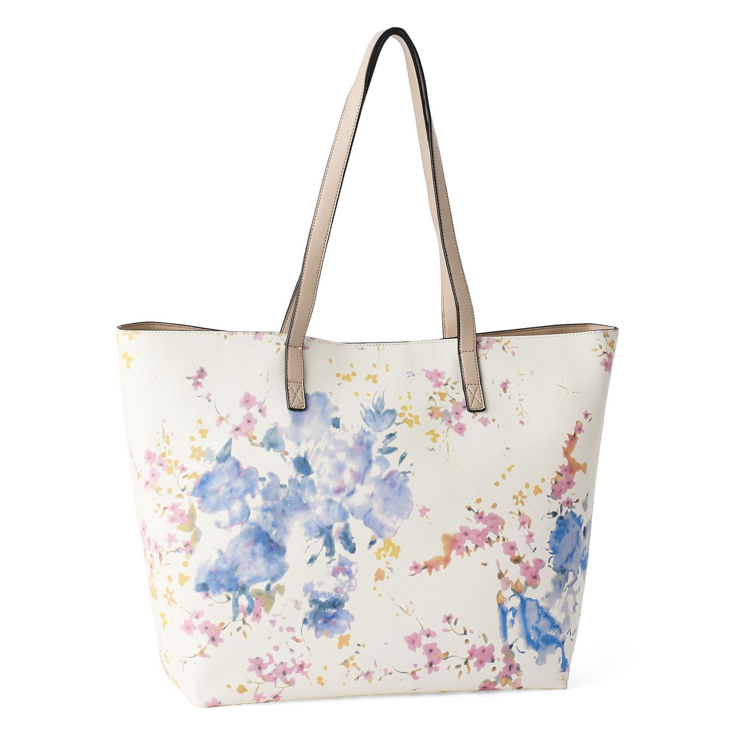 Click here for Time And Tru Womens Tote Bag With Crossbody Bag 2-... prices