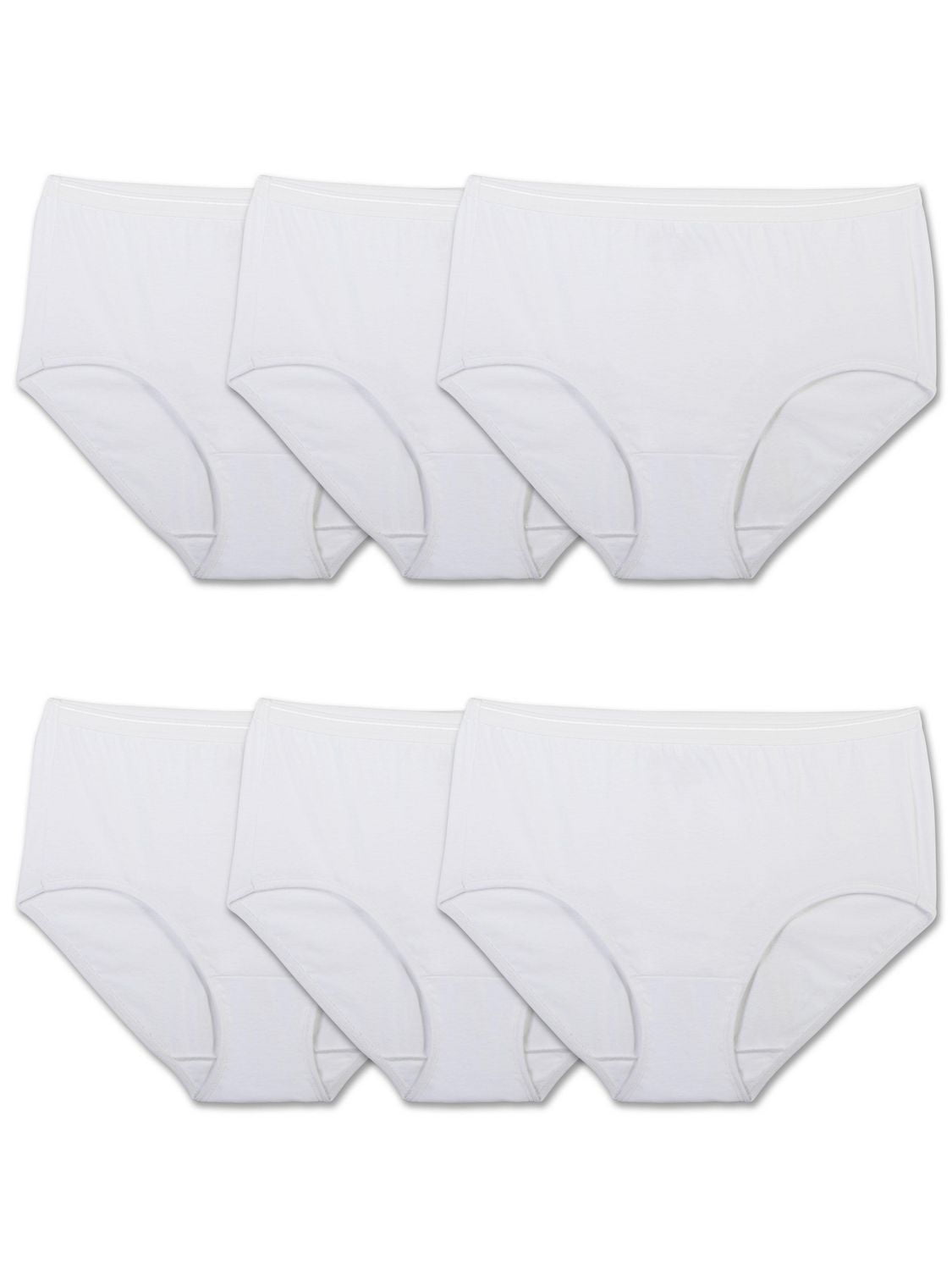 Click here for Fruit Of The Loom Womens Cotton Briefs  6-Pack 7 prices