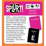 Gamewright Splurt! Portable Party Card Game Think Fast. Say it First ...