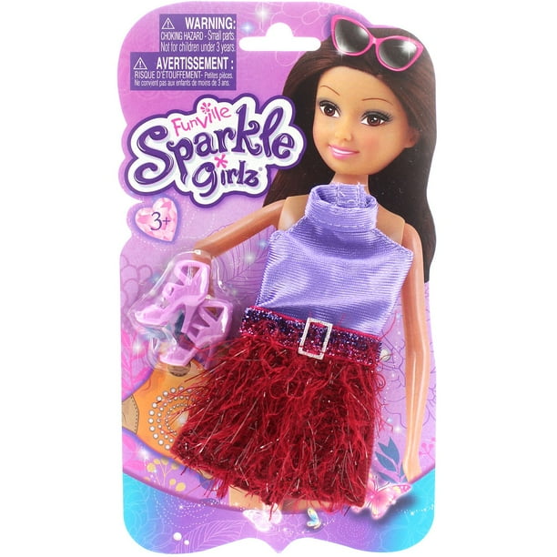 Grumblies Funville Sparkle Girlz Single Outfit F Doll - Walmart.ca