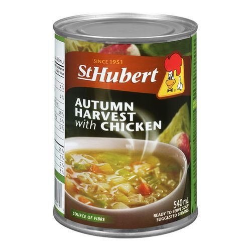 St. Hubert Autumn Harvest with Chicken Soup, Chick Autumn Soup STH ...