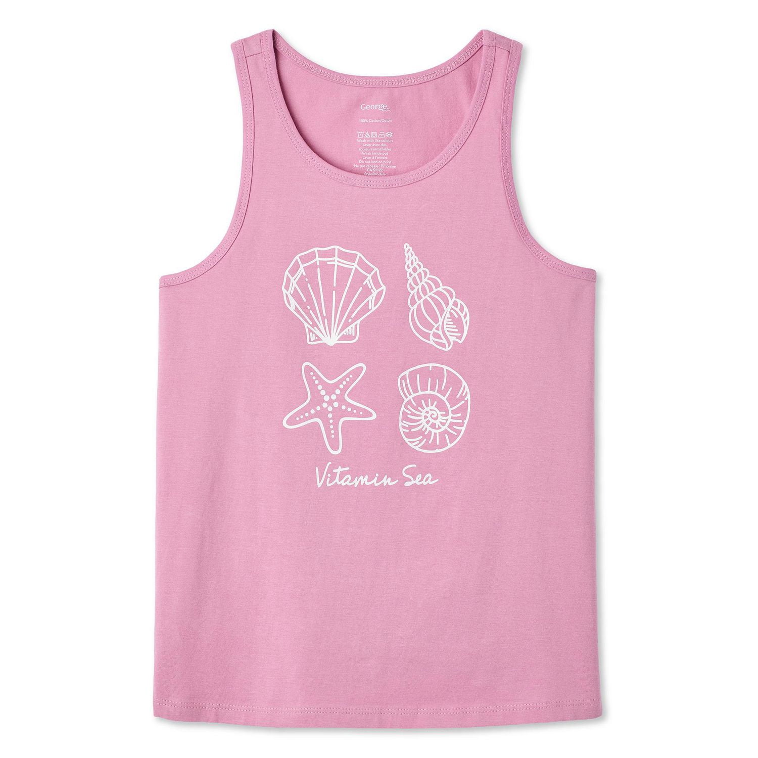 Click here for George Girls Graphic Tank Top S prices
