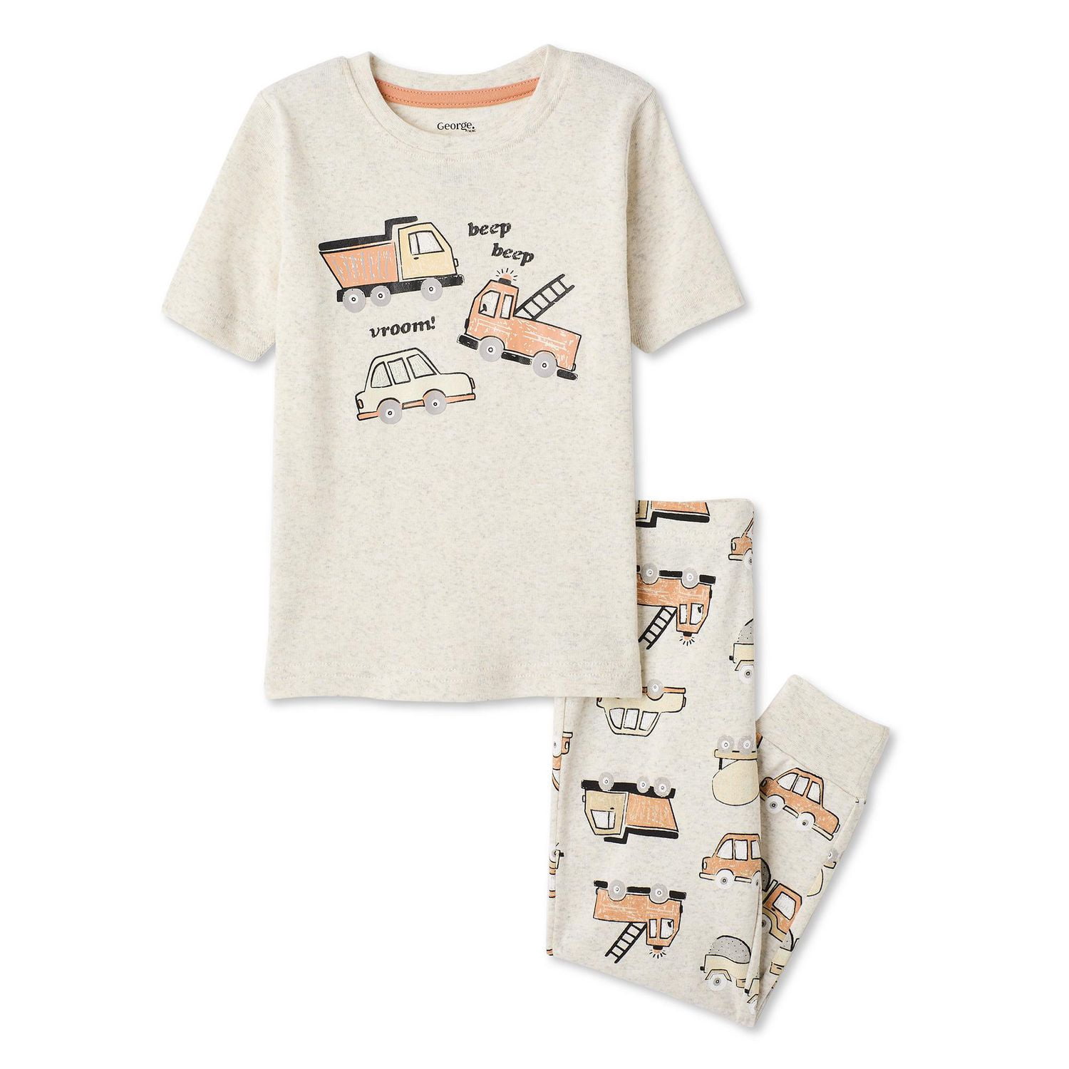 Click here for George Toddler Boys Two Piece Pajama Set 5t prices
