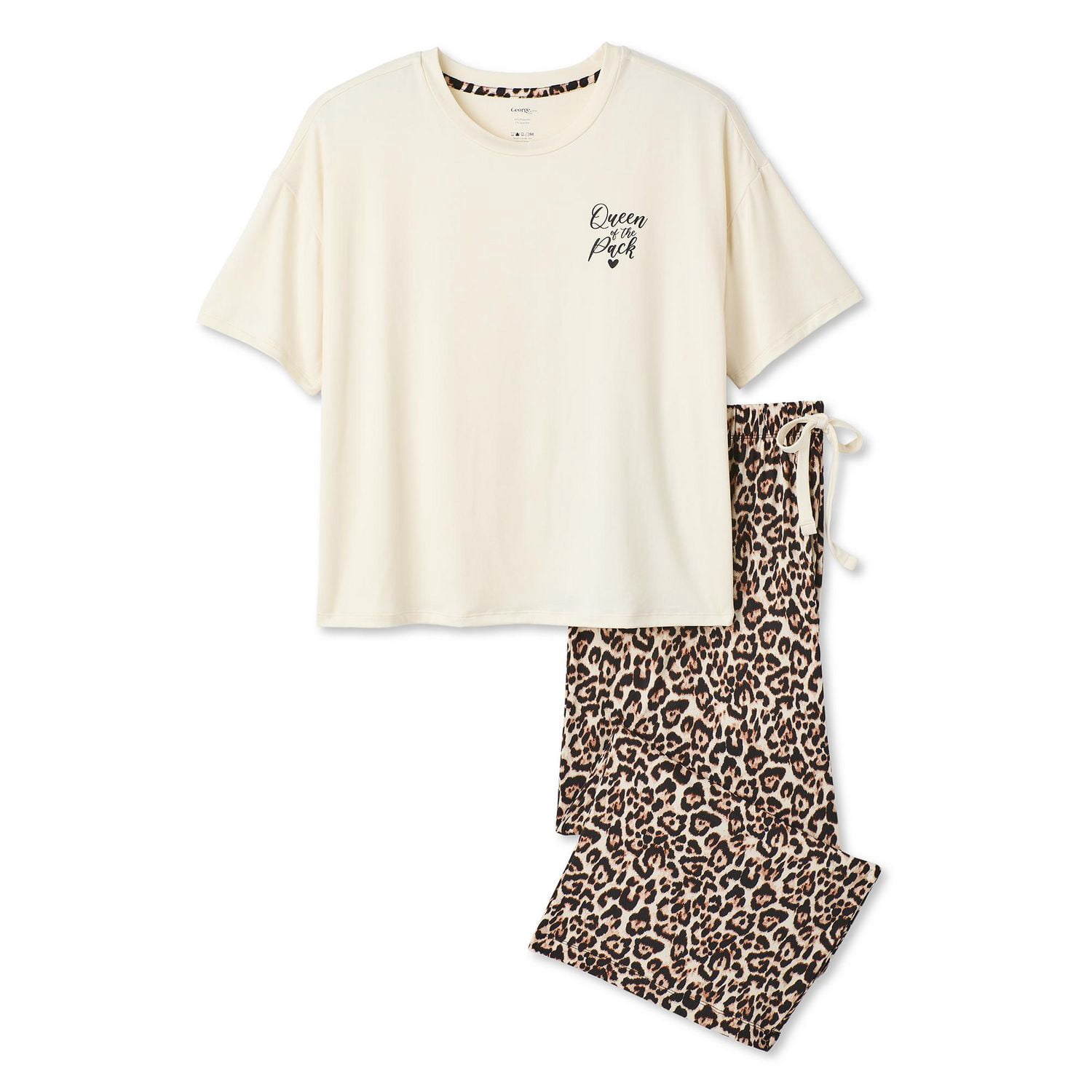 Click here for George Womens Plus Two Piece Capri Pajama Set 1x prices