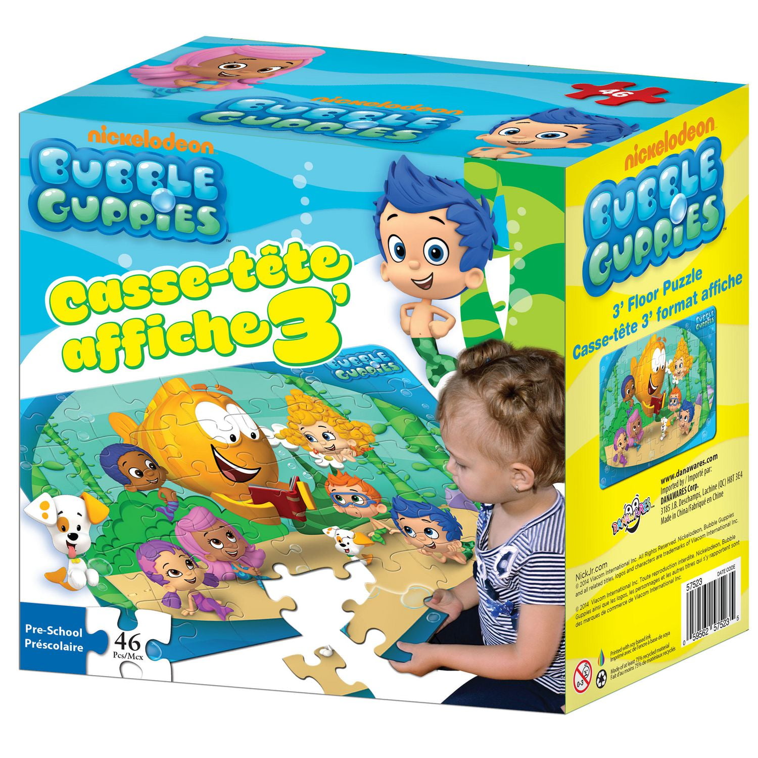 Bubble Guppies 3' Floor Puzzle 46 Pieces | Walmart Canada
