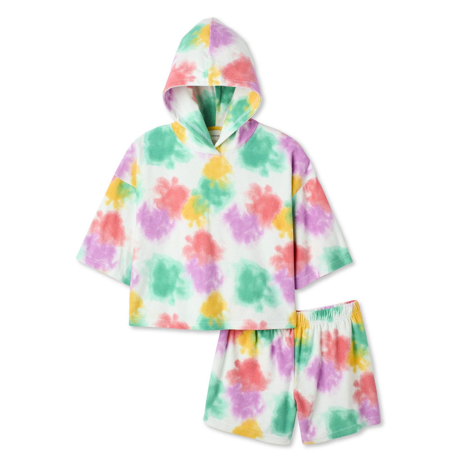 Click here for George Girls Two Piece Swim Cover-Up Set S prices