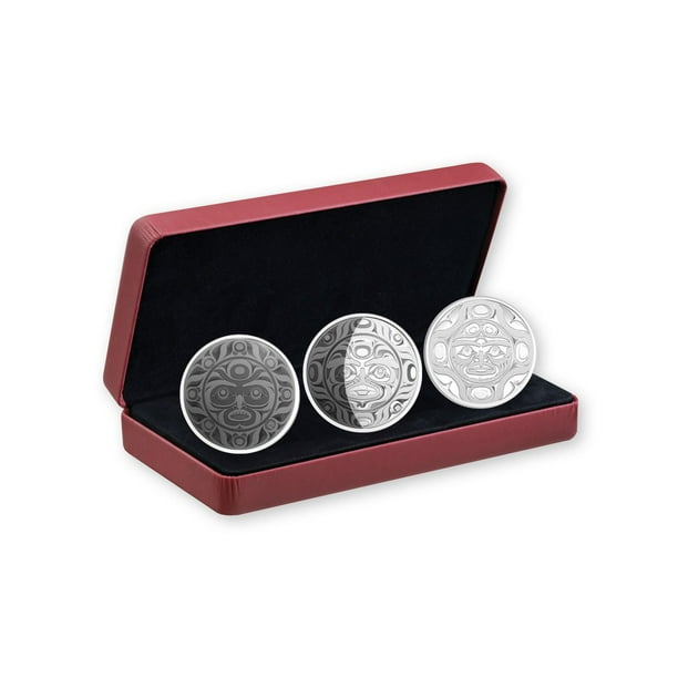 Phases of the Moon Royal Canadian Mint Fine Silver Coin - Walmart.ca