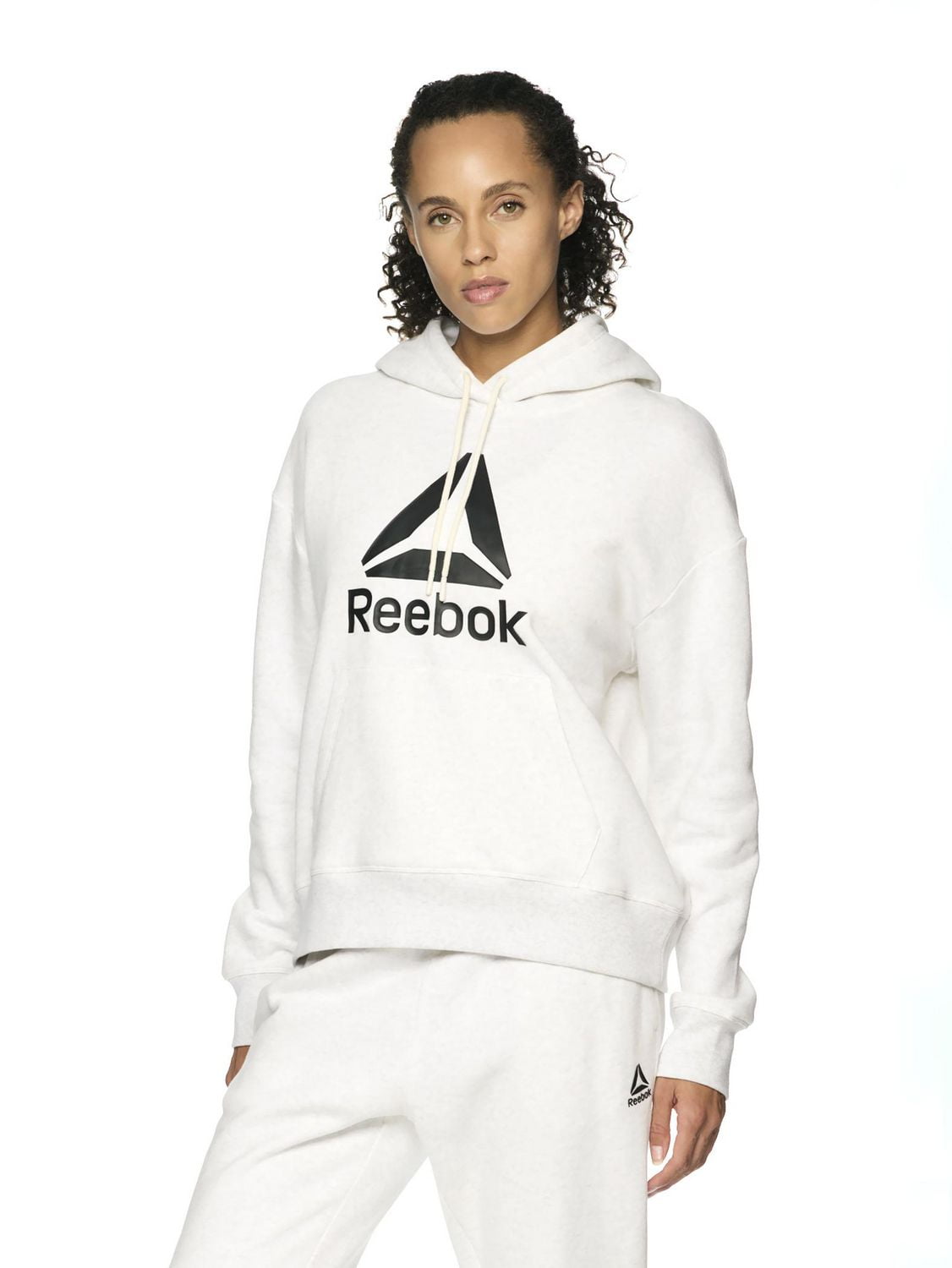 Click here for Reebok Womens Foundation Fleece Hoodie L prices