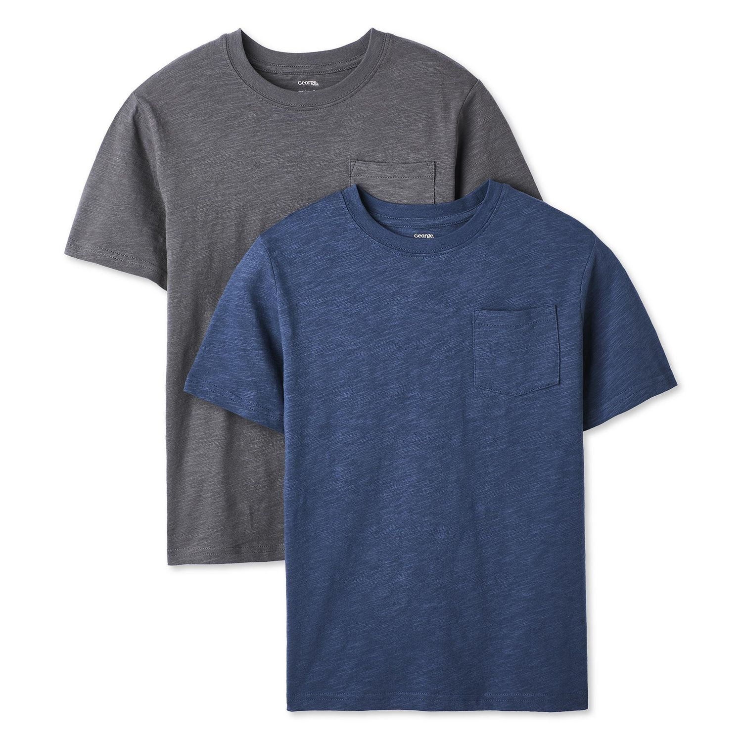 Click here for George Boys Pocket T-Shirt 2-Pack L prices