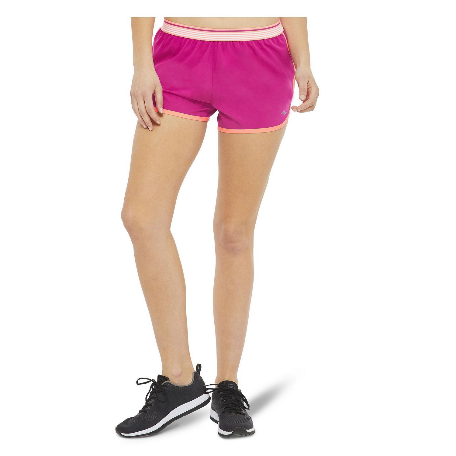 Athletic Works Womens Elastic Band Woven Shorts Walmart Canada